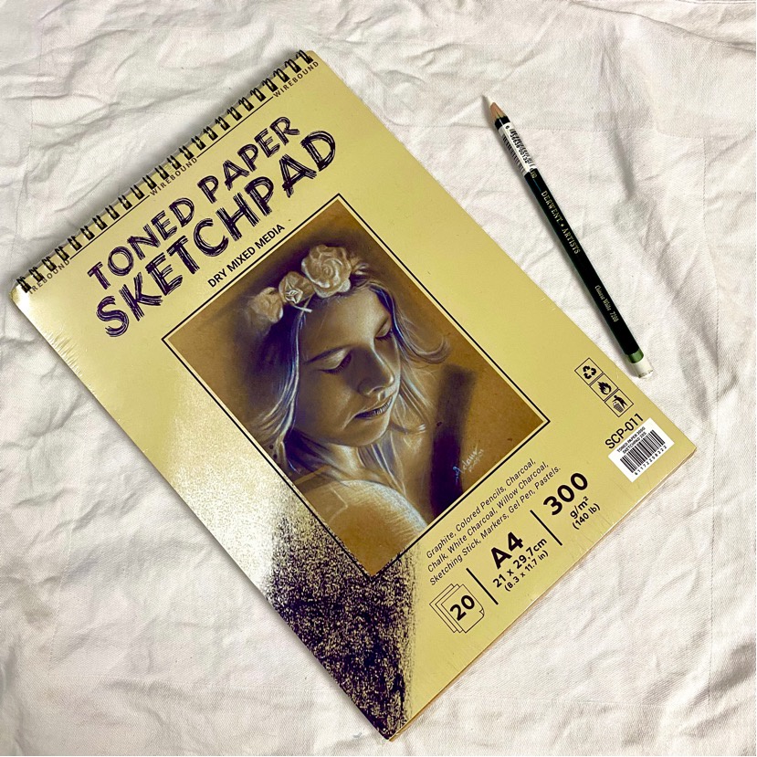 Jual Toned Paper Spiral A5/A4 Sketchpad 300g | Shopee Indonesia