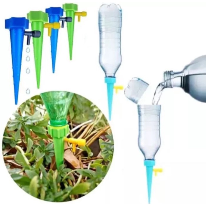 Jual Alat Siram Tanaman Otomatis Sistem Tetes dengan Botol Minuman ...