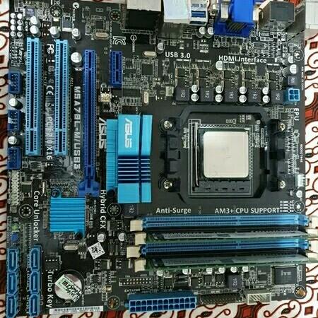 Jual MOTHERBOARD ASUS AM3+ M5A78-M 1 PCIE / MOBO AMD AM3 4 SLOT RAM ...