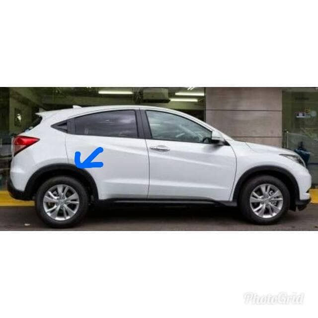 Jual List Garnish Spoiler Fender Quarter Kuarter Belakang Honda HRV ...