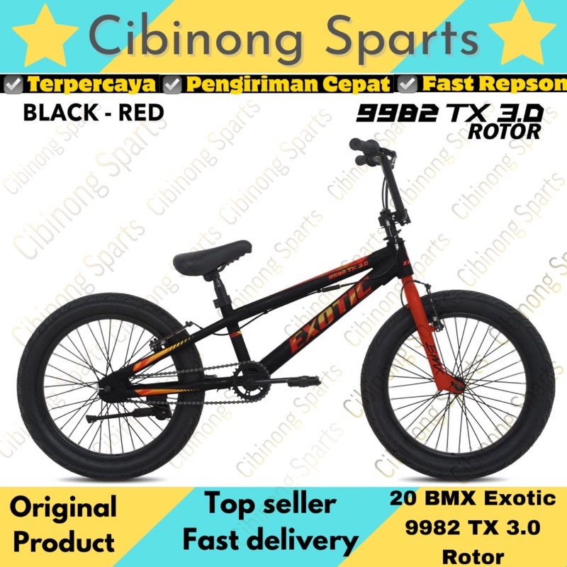 Jual Sepeda BMX 20 Exotic Ban Besar 3.0 9982 TX Rotor FreeStyle New ...