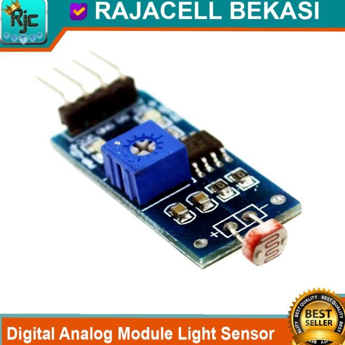 Jual Digital And Analog Out Sensor Cahaya Ldr Module Light Sensor Arduino