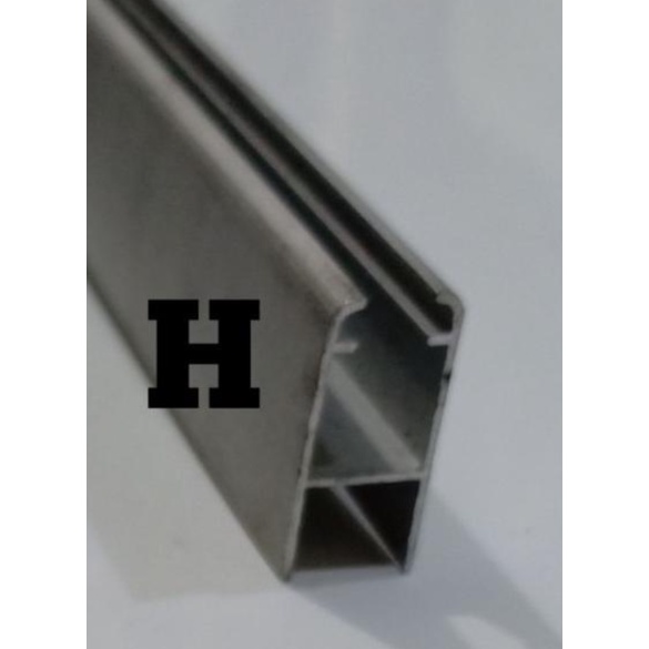 Jual Rel Alumunium Etalase H U M Etalase Aluminium Per Meter Roda Rel ...