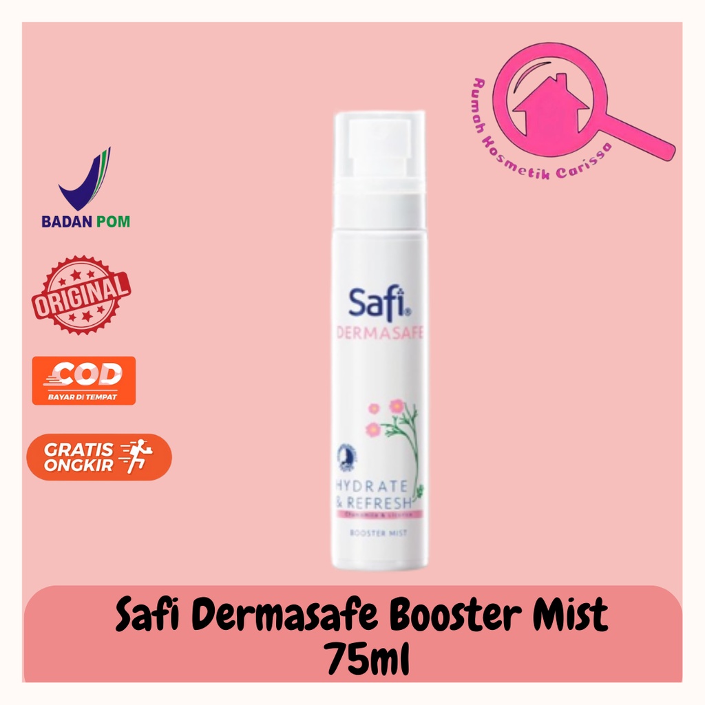 Jual Safi Dermasafe Hydrate & Refresh Booster Mist 75ml | Shopee Indonesia