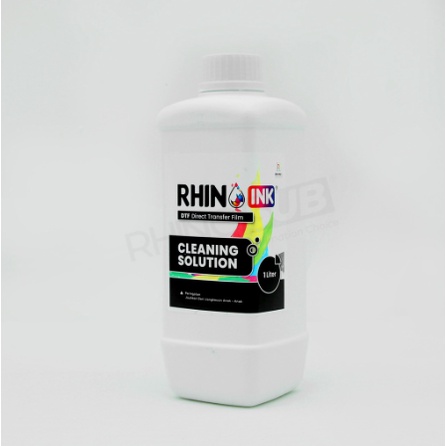 Jual Rhino Cleaner (cleaning solution) DTF Kemasan 1Liter | Shopee ...