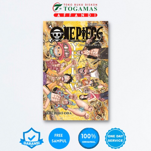 Jual ONE PIECE YELLOW: GRAND ELEMENTS - EICHIRO ODA | Shopee Indonesia
