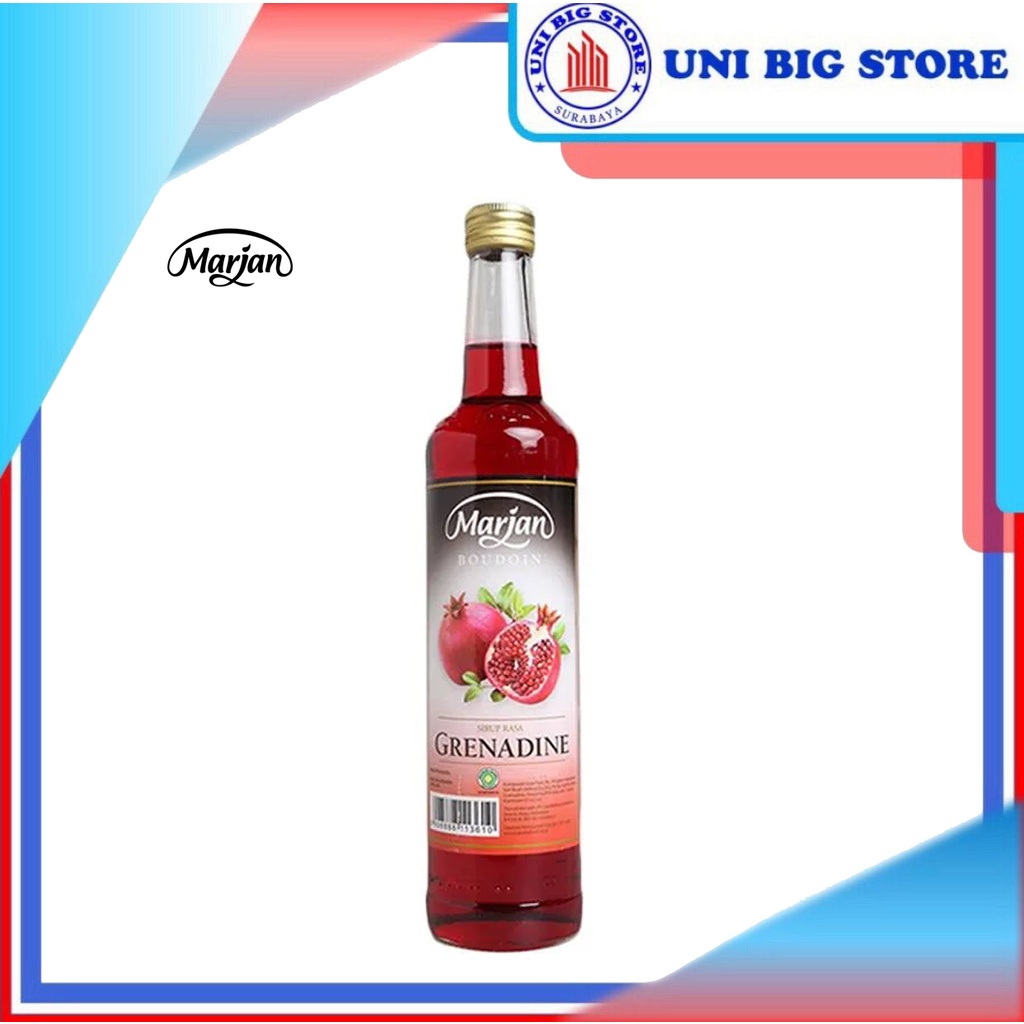 Jual MARJAN Syrup Grenadine Sirup Grenadin 460 ml | Shopee Indonesia