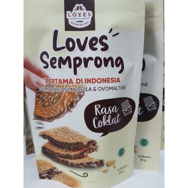 Jual Kue Semprong Rasa Coklat 35gr | Shopee Indonesia