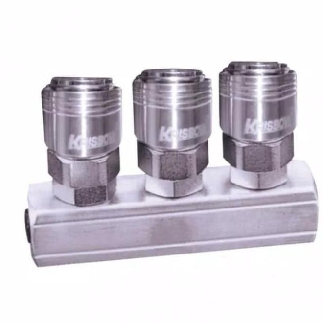 Jual Multipass Quick Coupler F1/4" 3 Couplers In Line Krisbow Kw0800660 ...