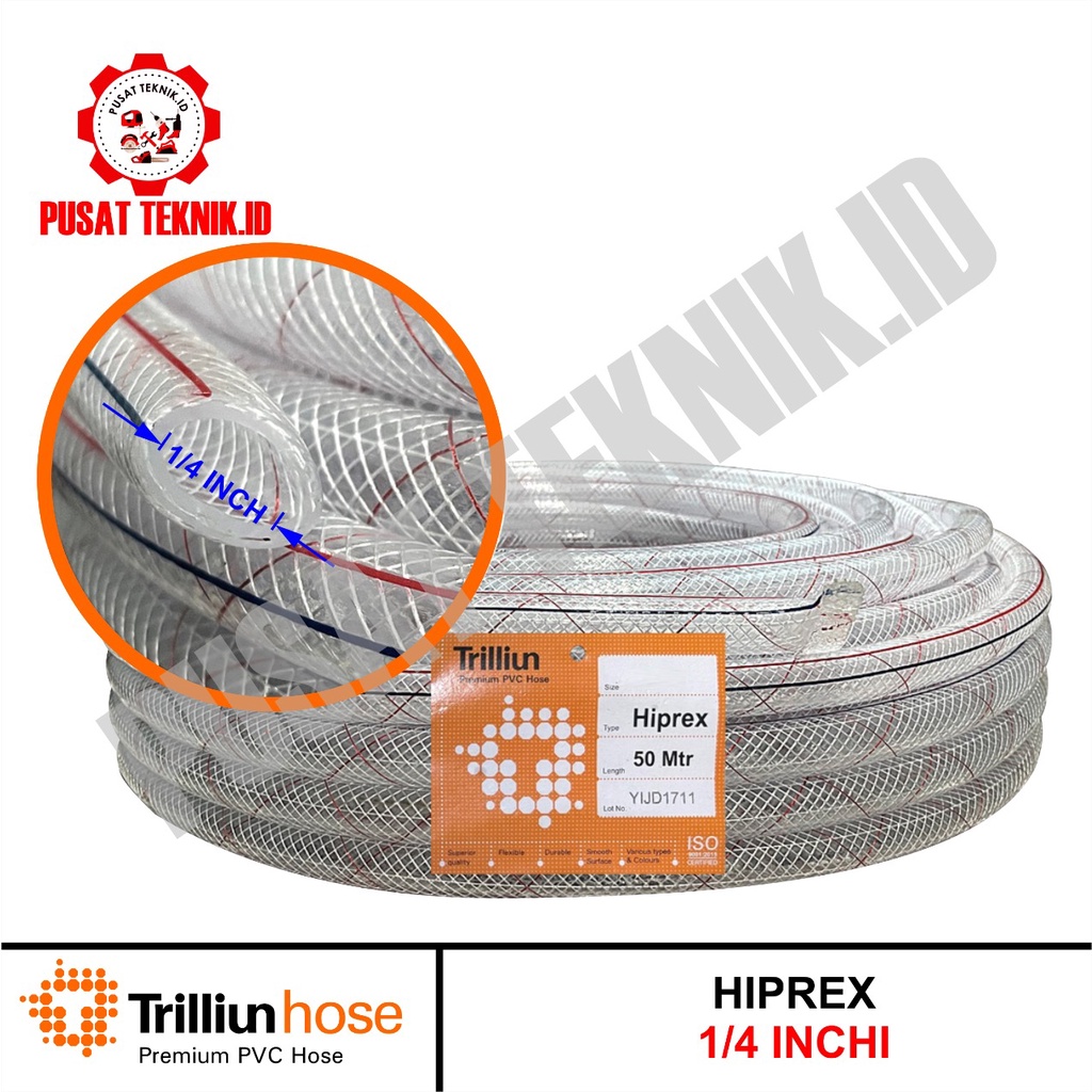 Jual SELANG BENANG TRILLIUN HIPREX SELANG AIR HYPREX TRILLIUN PER 5 METER | Shopee Indonesia