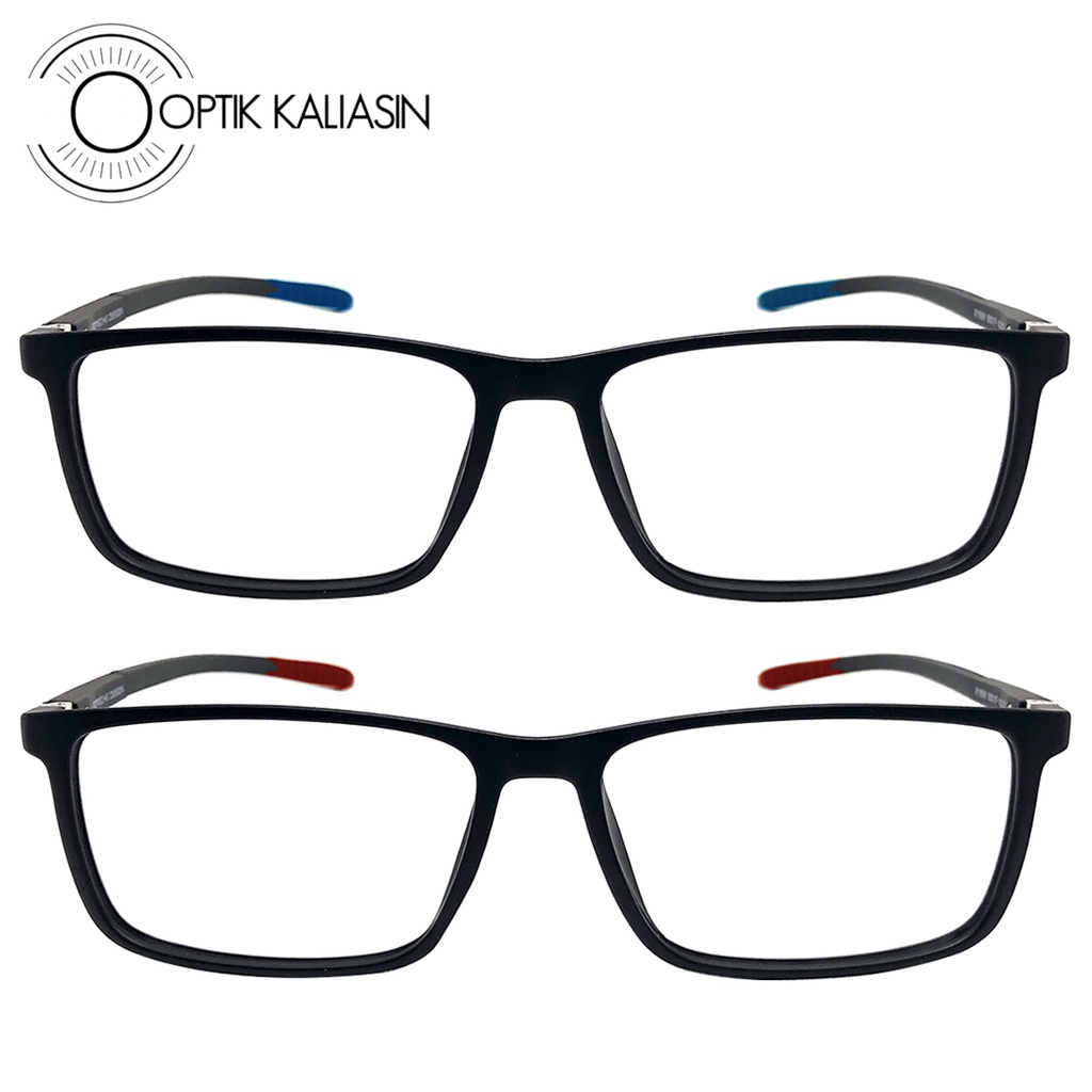 Jual OPTIK KALIASIN - Frame Kacamata sporty pria kotak lebar pegas minus plus anti radiasi ...