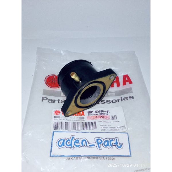 Jual Manipul karet Intake Karburator Yamaha Scorpio karbu (5BP ...