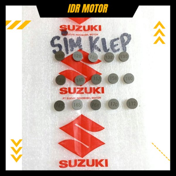 Jual shim sim klep valve original suzuki satria fu PNP CBR R25 | Shopee ...