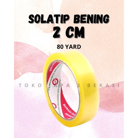 Jual SOLATIF BENING LAKBAN BENING 1 INCH / 2.5CM | Shopee Indonesia
