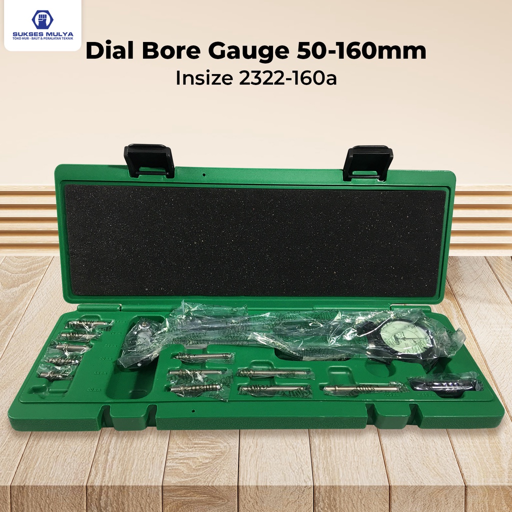 Jual Bore Gage / Gauge Dial Insize 50-160mm 2322-160A | Shopee Indonesia