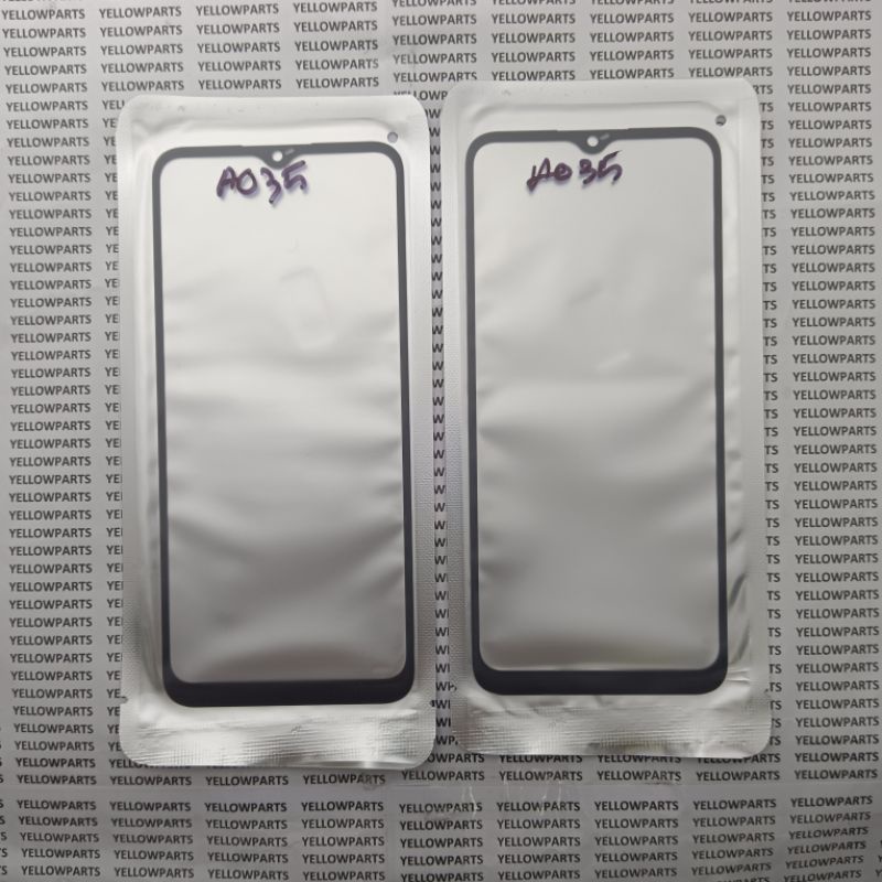 Jual KACA GLASS LCD PLUS LEM OCA SAMSUNG GALAXY A03 A035 A035F ORIGINAL | Shopee Indonesia
