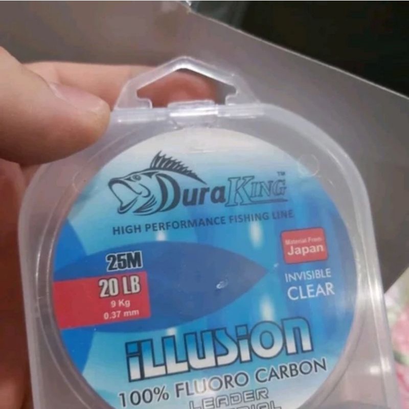 Jual senar leader illusion flouro carbon 25m pilihan dari 4lb sampai ...