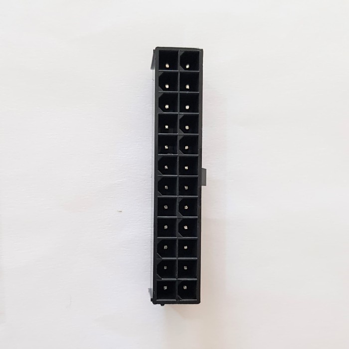 Jual Cantik 24 Pin Female Socket For Pc Computer Atx Motherboard ...