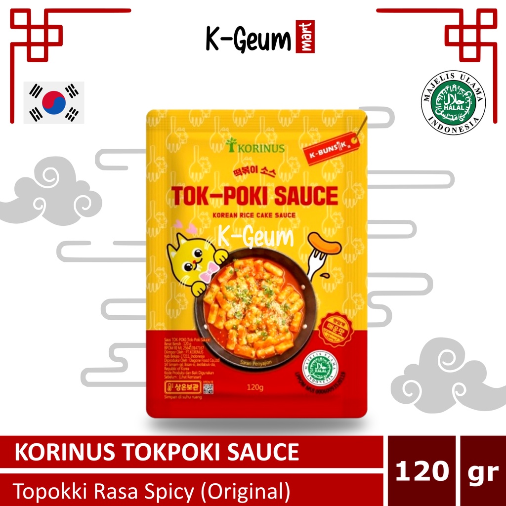 Jual KORINUS KBunsik Tokpoki Sauce / Tteokbokki Sauce / Saus Topokki ...