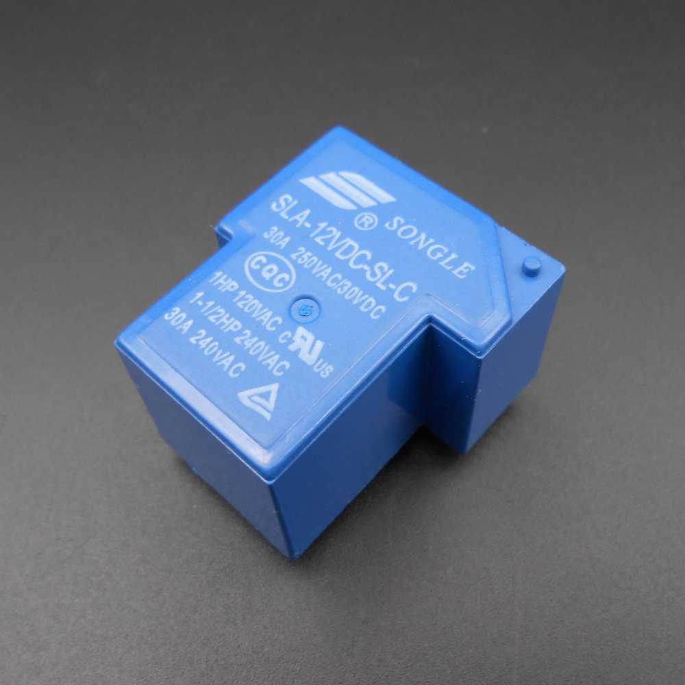 Jual Relay Songle 12V 30A SLA-12VDC-SL-C untuk project Arduinoo ...