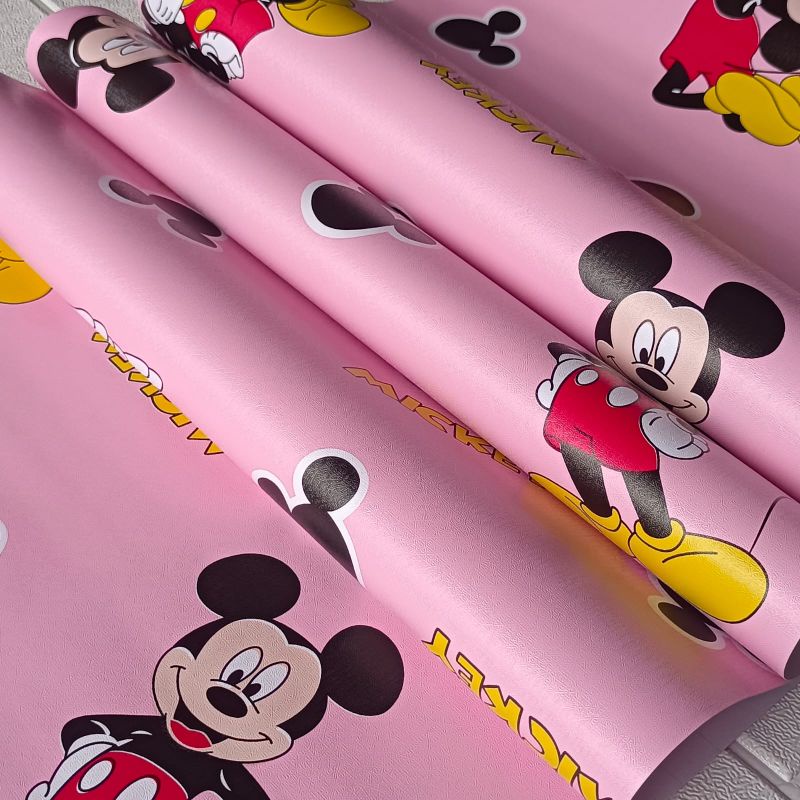 Jual Wallpaper Dinding Karakter Avengers Mickey Mouse Minnie Mouse ...