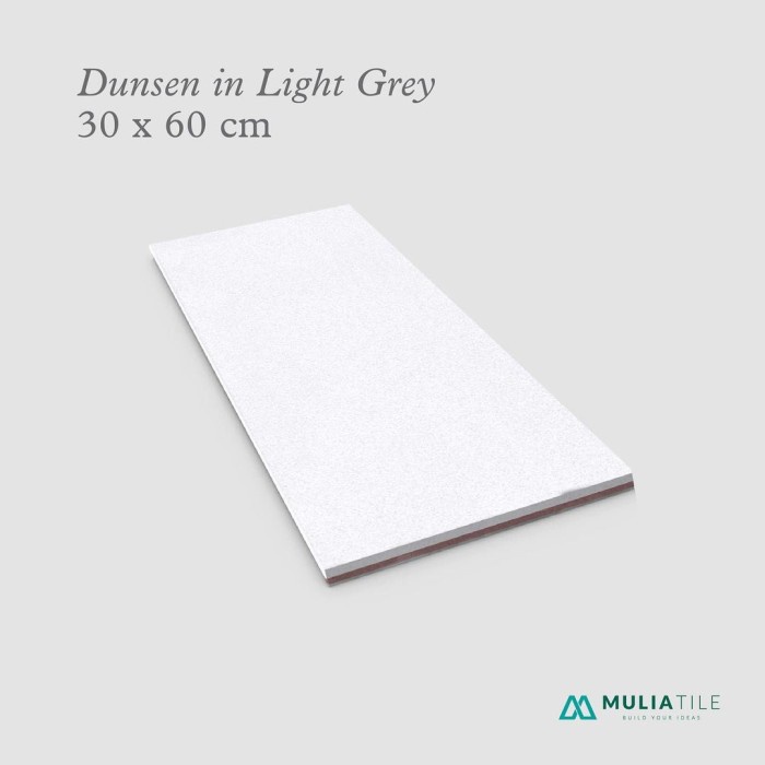 Jual KERAMIK DINDING 30X60 DUNSEN LIGHT GREY GLOSSY - MULIA TILE ...
