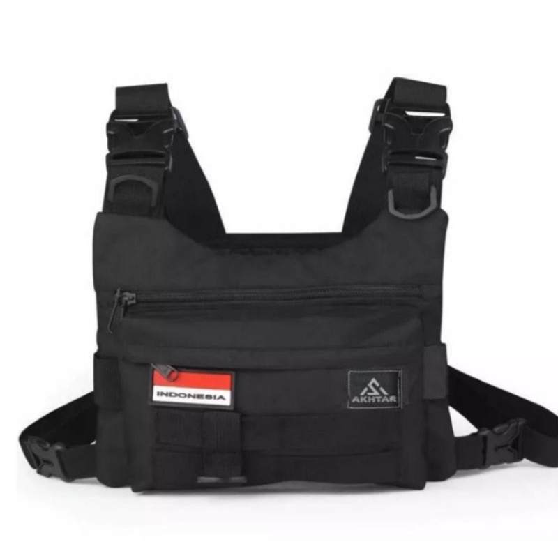 Jual tas dada pria tactical akhtar chestbag rompi pria terbaru kekinian ...