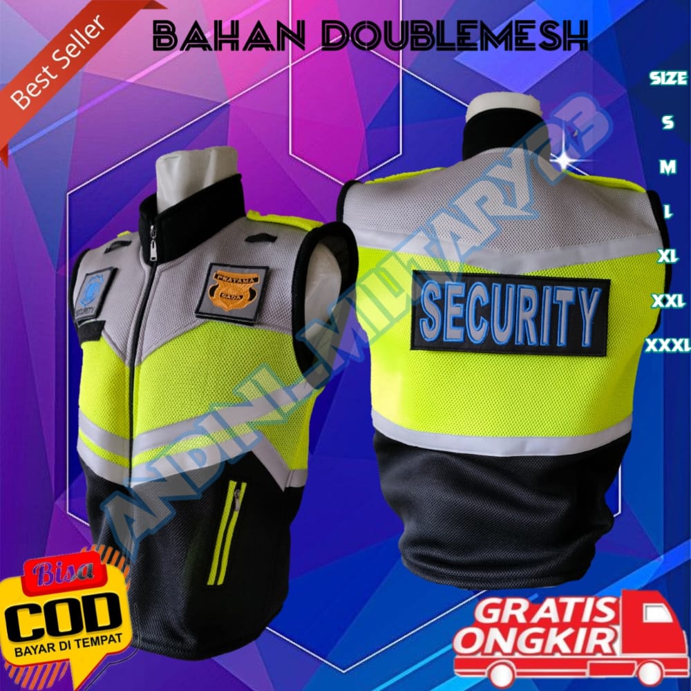 Jual Rompi Security Terbaru | Rompi Security | Rompi Satpam Terbaru ...