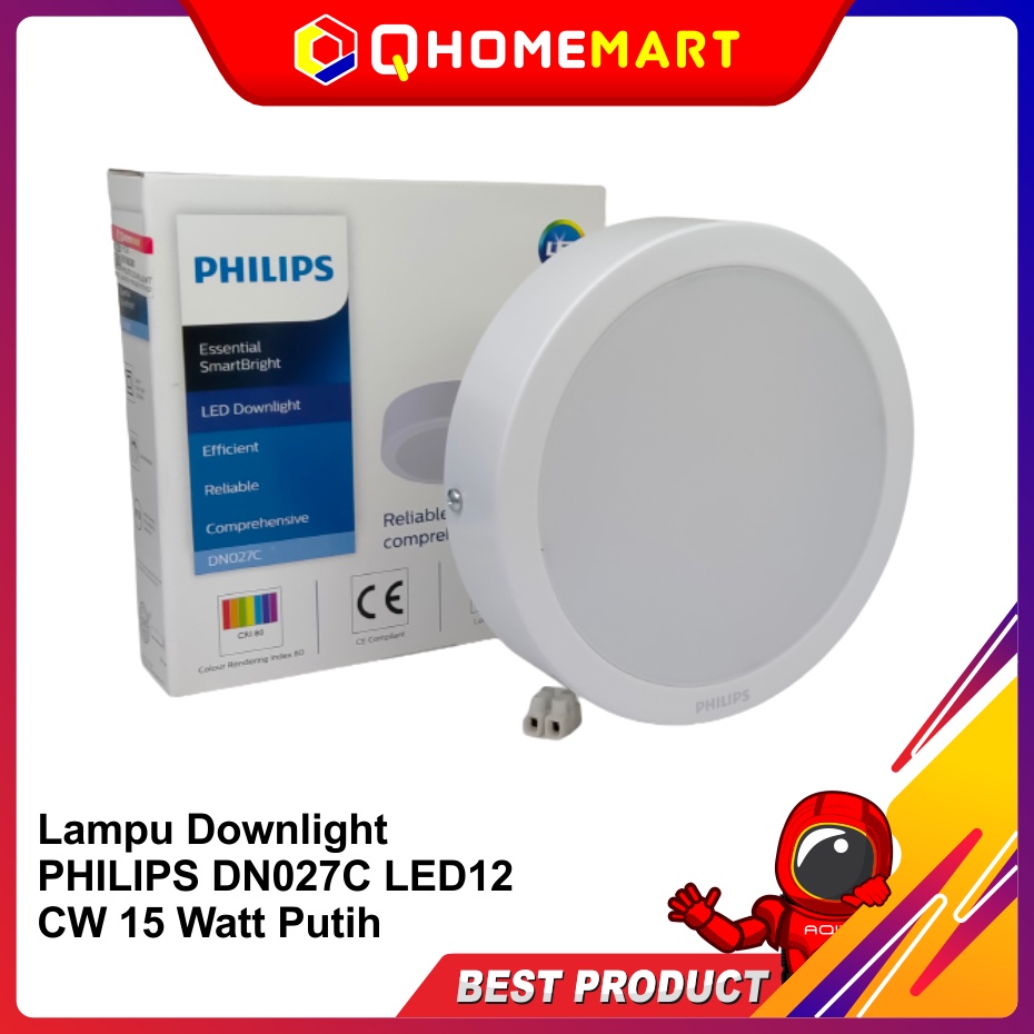 Jual Lampu Downlight PHILIPS DN027C LED12 CW 15 Watt Putih | Shopee Indonesia