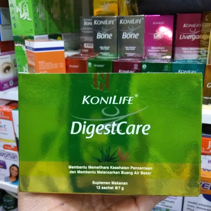 Jual KONILIFE DIGESTCARE ISI 12 SACHET | Shopee Indonesia
