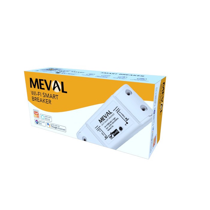 Jual Smart Breaker Meval ON OFF Switch Wifi Wireless | Shopee Indonesia