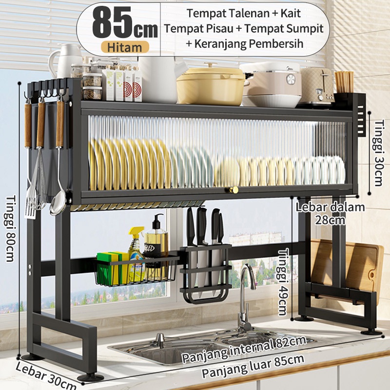 Jual Rak Dapur Rak Wastafel Pintu Kabinet Rak Piring Rak Pinggan ...