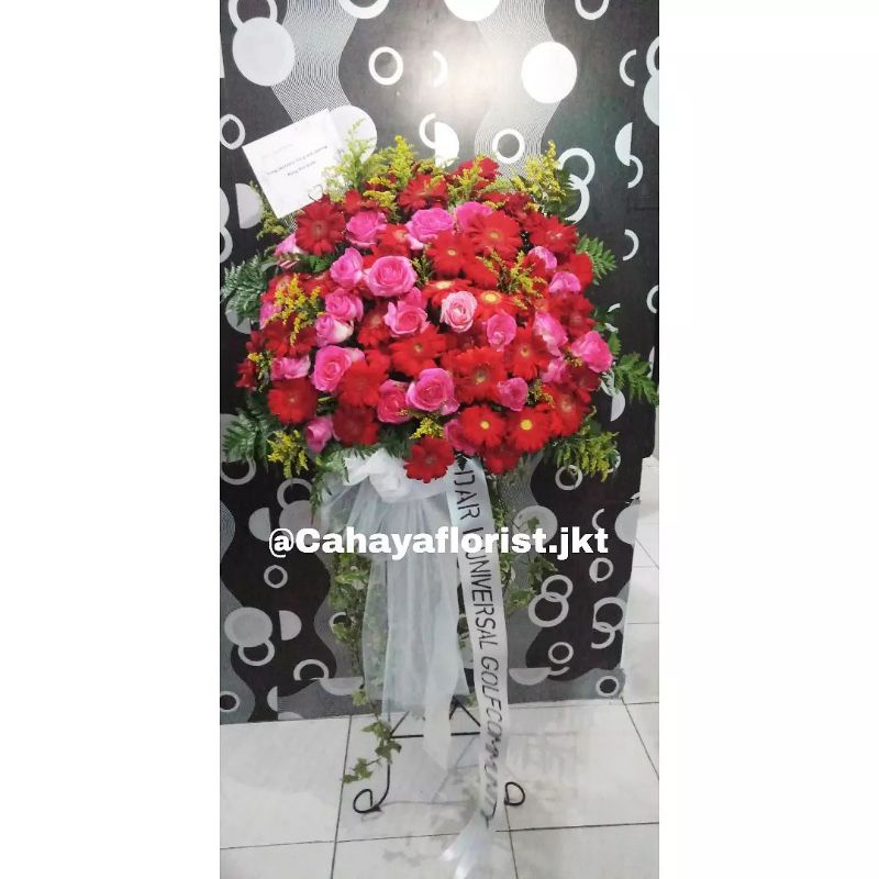 Jual Karangan Bunga Standing Flower Wedding | Grand Opening | Dukacita ...