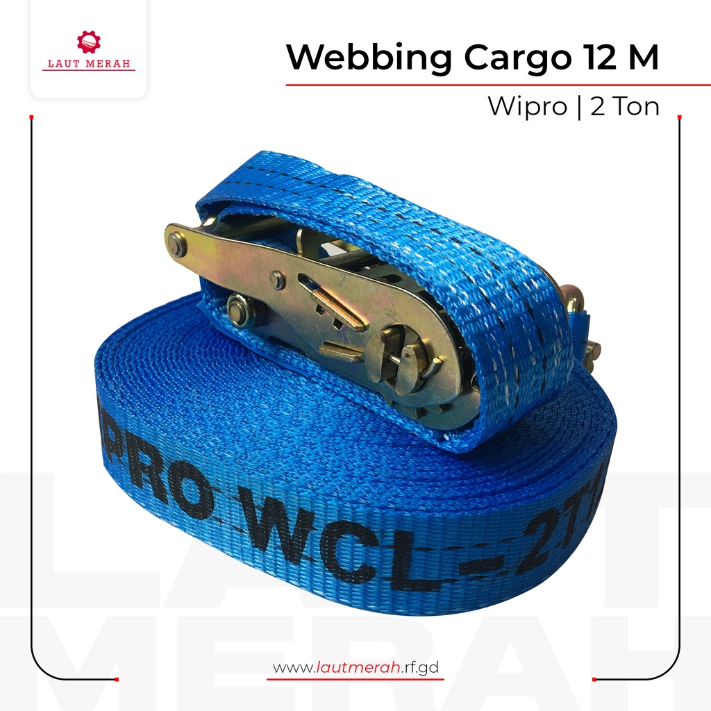 Jual Tali Pengikat Barang Mobil Truk Tali Sound System 12M Trackbelt ...