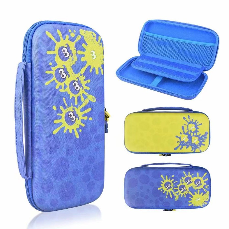 Jual Nintendo Switch V2 Oled Carry Storage Case Bag Tas Splatoon ...