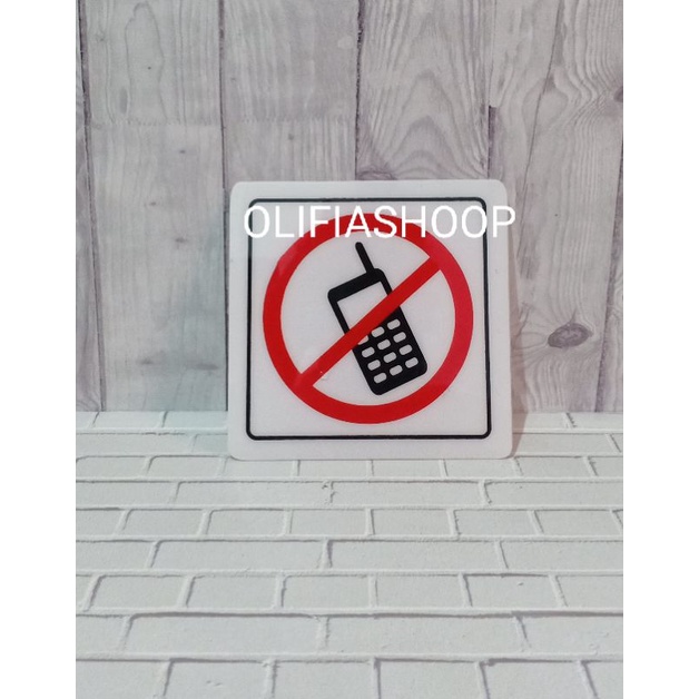 Jual SIGN MIKA MATIKAN HANDPHONE | Shopee Indonesia