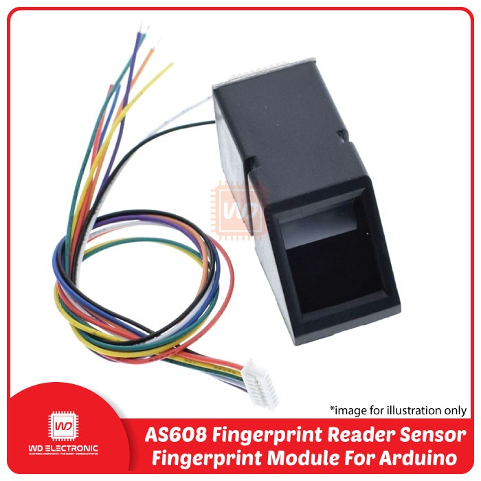 Jual AS608 Fingerprint Reader Sensor module Fingerprint module | Shopee ...