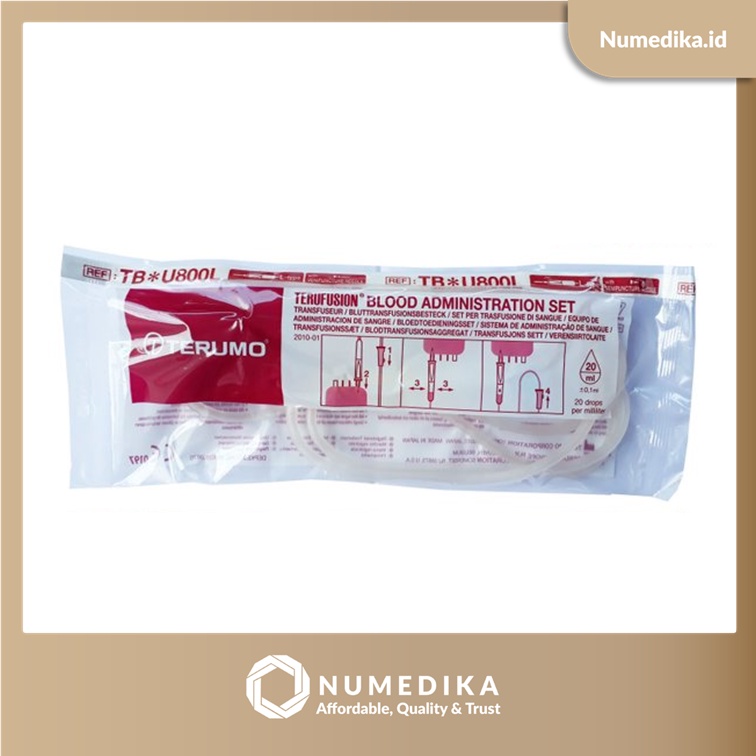 Jual Blood Set Terufusion Blood Administration Set Terumo TB*U800L (Per ...