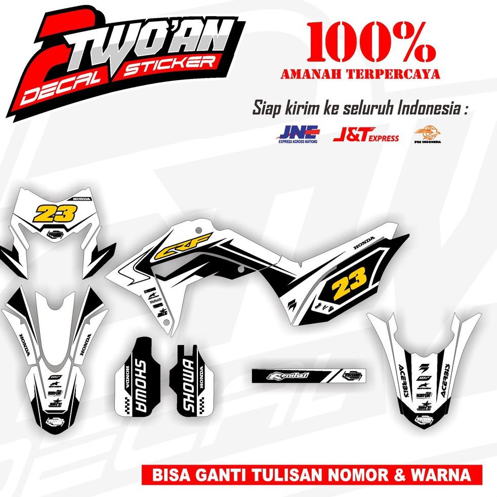 Jual Sticker decal crf 150l fullbody desain simpel keren "TTD.18Oc22ᴴ ...