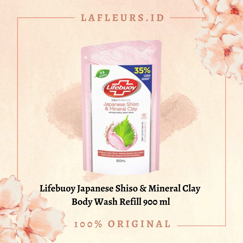 Jual Lifebuoy Japanese Shiso and Mineral Clay Antibacterial Body Wash ...
