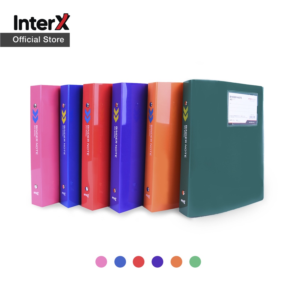 Jual InterX Folder / Binder Note A5 / BNX 100A | Shopee Indonesia
