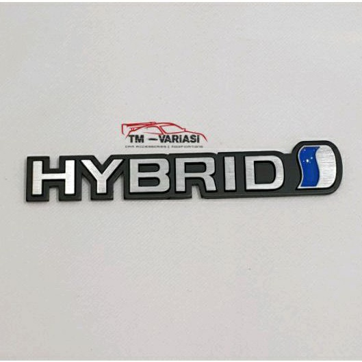 Jual Emblem Logo Besi Tulisan HYBRID | Shopee Indonesia