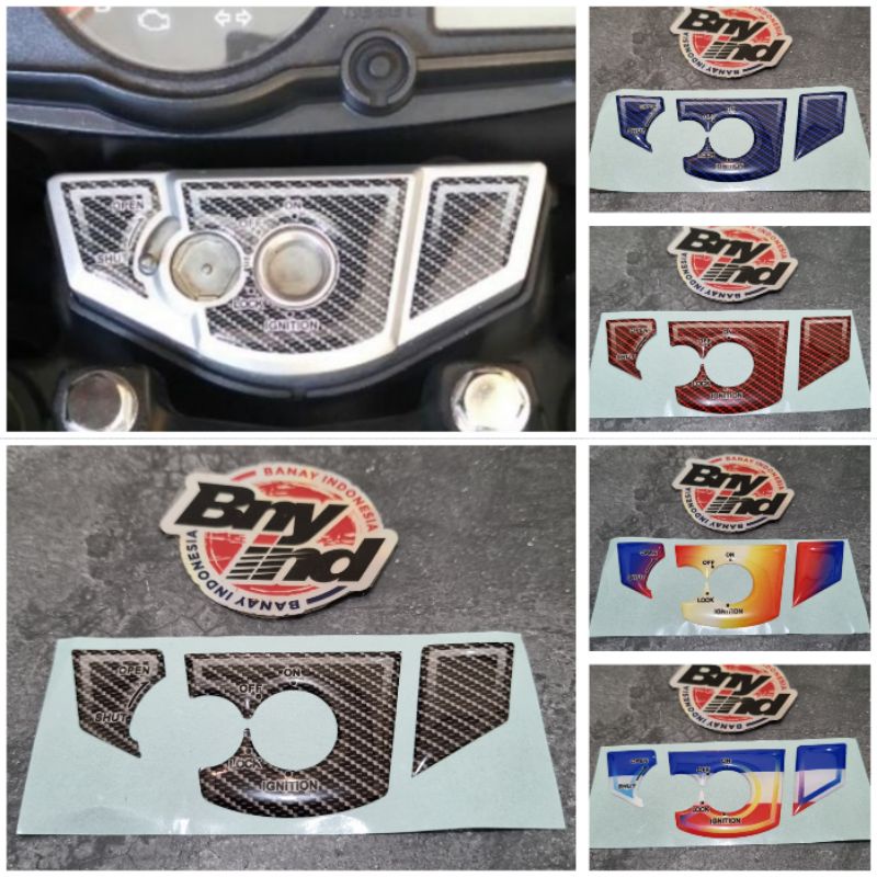 Jual STICKER STIKER EMBLEM TUTUP KONTAK HONDA TIGER,MEGA PRO PRIMUS ...