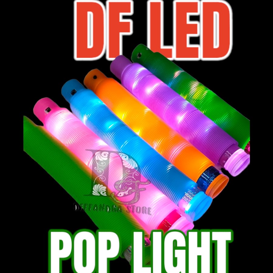 Jual Mainan Viral Pop Light - Pop Tubes Warna Warni - Selang Stik LED ...