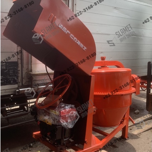 Jual Molen Cor Semen Hercules 50Kg Lengkap Mesin R180 | Shopee Indonesia