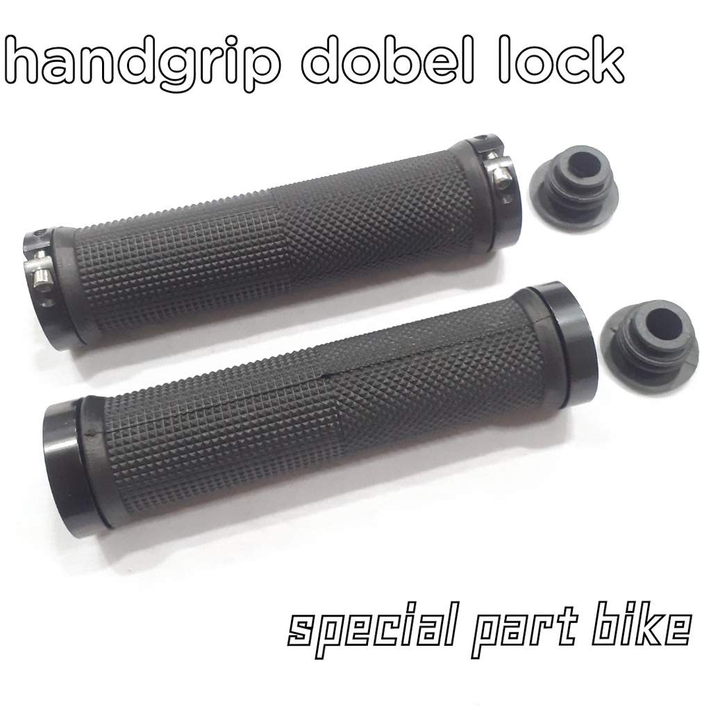 Jual Grip Anti Slip Handgrip Sepeda Ergonomic Double Lock MTB Sepeda ...