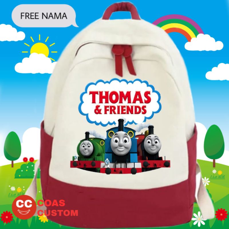 Jual TAS THOMAS AND FRIENDS TAS RANSEL ANAK SEKOLAH SD | Shopee Indonesia