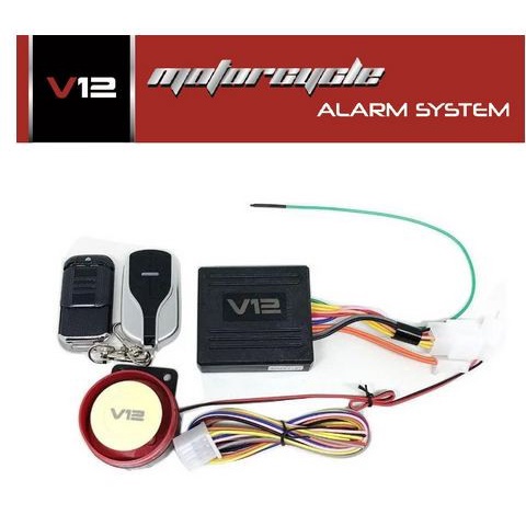 Jual Alarm Sepeda Motor V12 by Vinyx Remote Start Jarak Jauh Universal ...