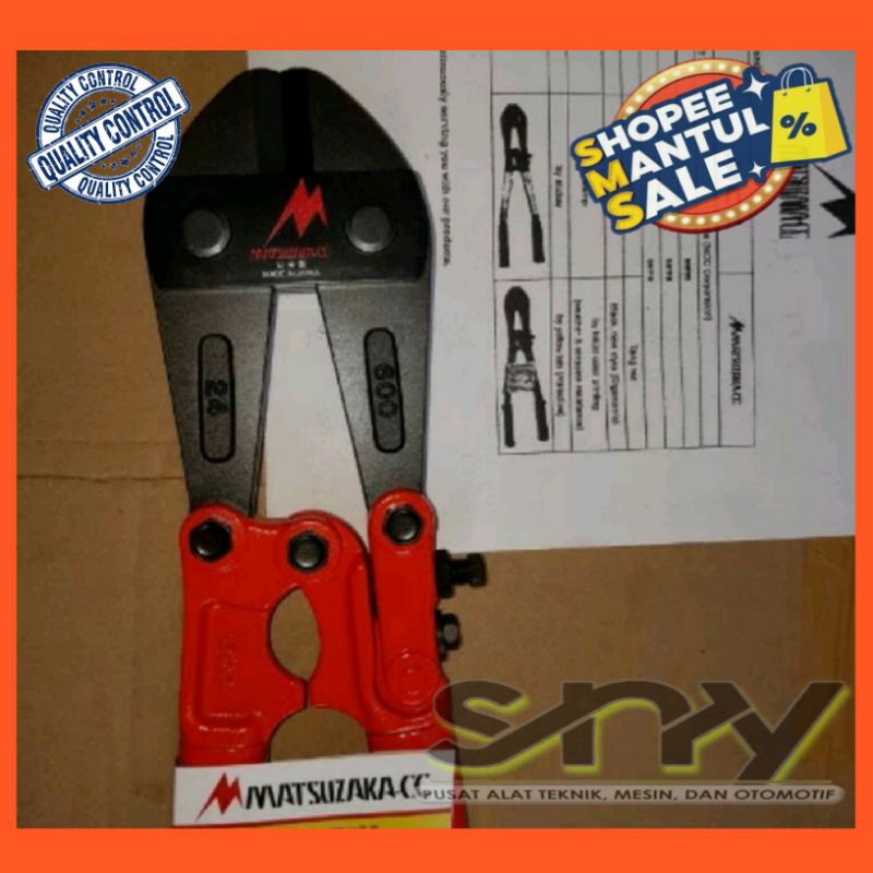Jual Tang Gunting Baja Kawat Besi 18" - Bolt Cutter MCC Japan High ...