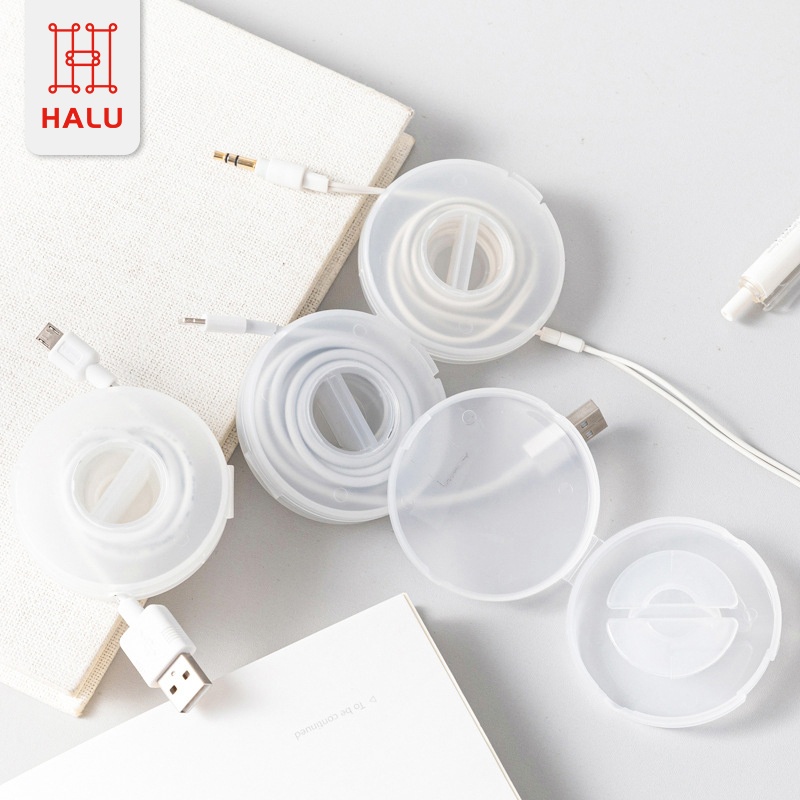 Jual HALU Tempat Penyimpanan Kabel Data/Handphone/Kabel Headset/Kabel ...